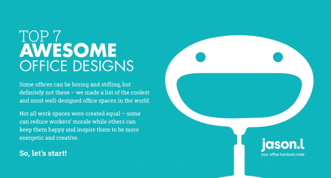 7 Of The Most Beautiful, Clever & Well Designed Offices From Around Th