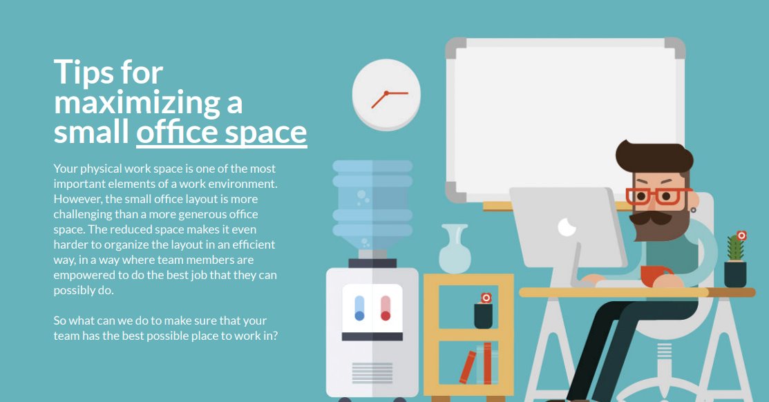 INFOGRAPHIC: Tips For Maximizing a Small Office