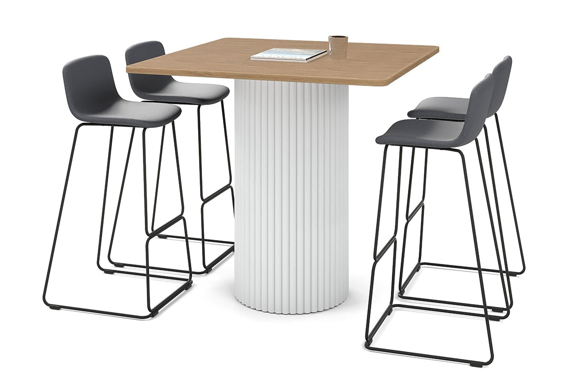 Baobab Circular Base Counter Rectangle Table - Rounded Corners [1100L ...