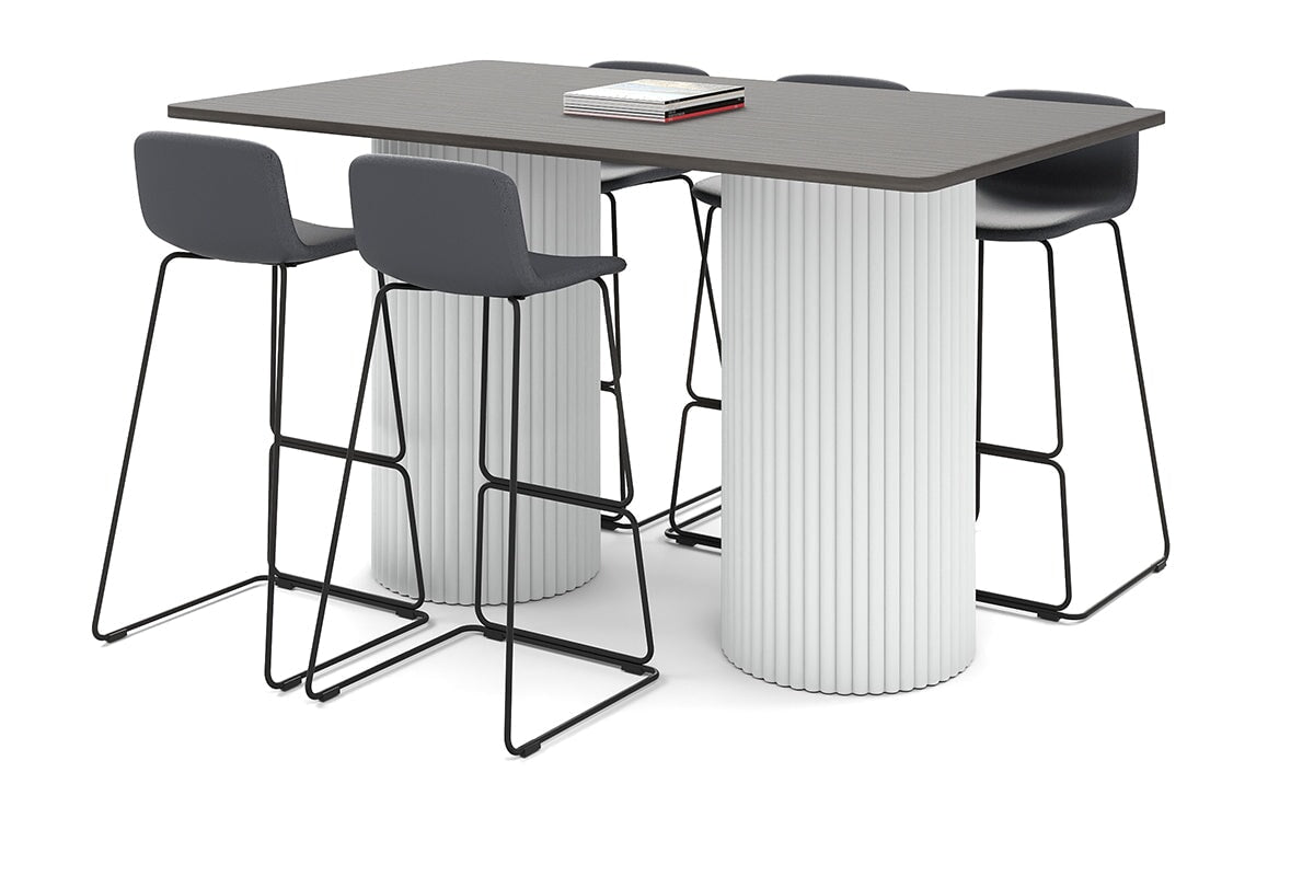 Baobab Circular Base Counter Rectangle Table - Rounded Corners [1800L ...