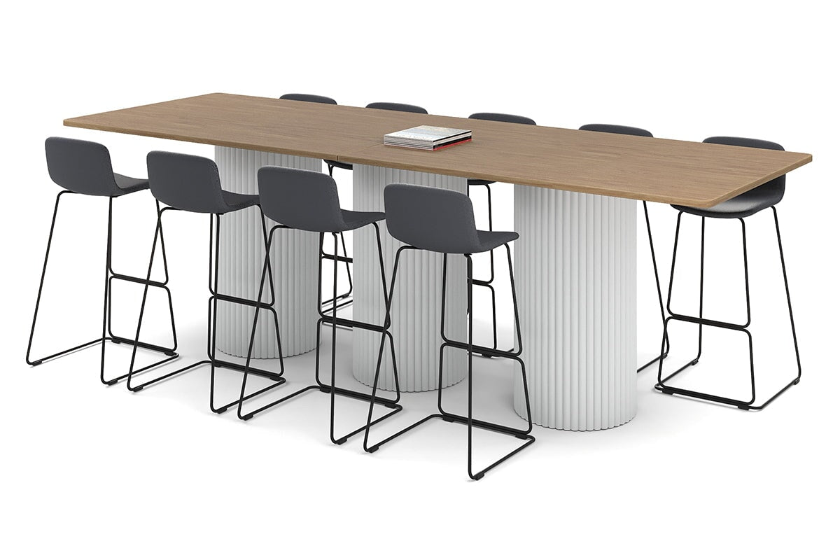 Baobab Circular Base Counter Rectangle Table - Rounded Corners [3200L ...