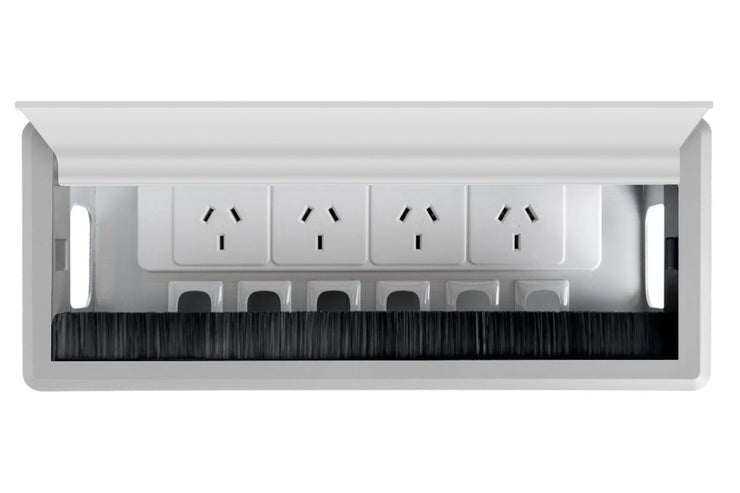 In Desk Power Outlets | Built In Desk Power Outlets | JasonL