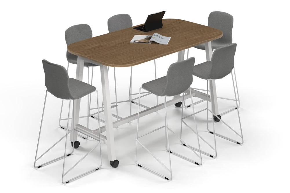 Quadro A Legs Counter Table - Large Rounded Corners [1800L x 1000W with ...
