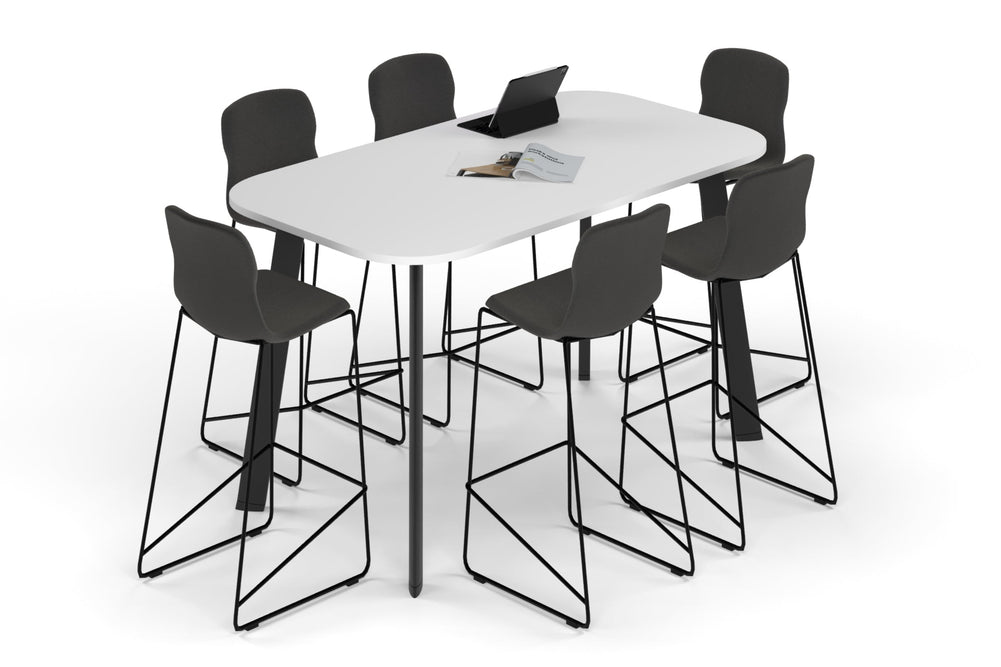 Switch Collaborative Counter High Table - Large Rounded Corners [1800L ...