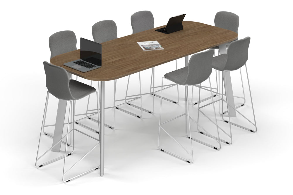 Switch Collaborative Counter High Table - Large Rounded Corners [2400L ...