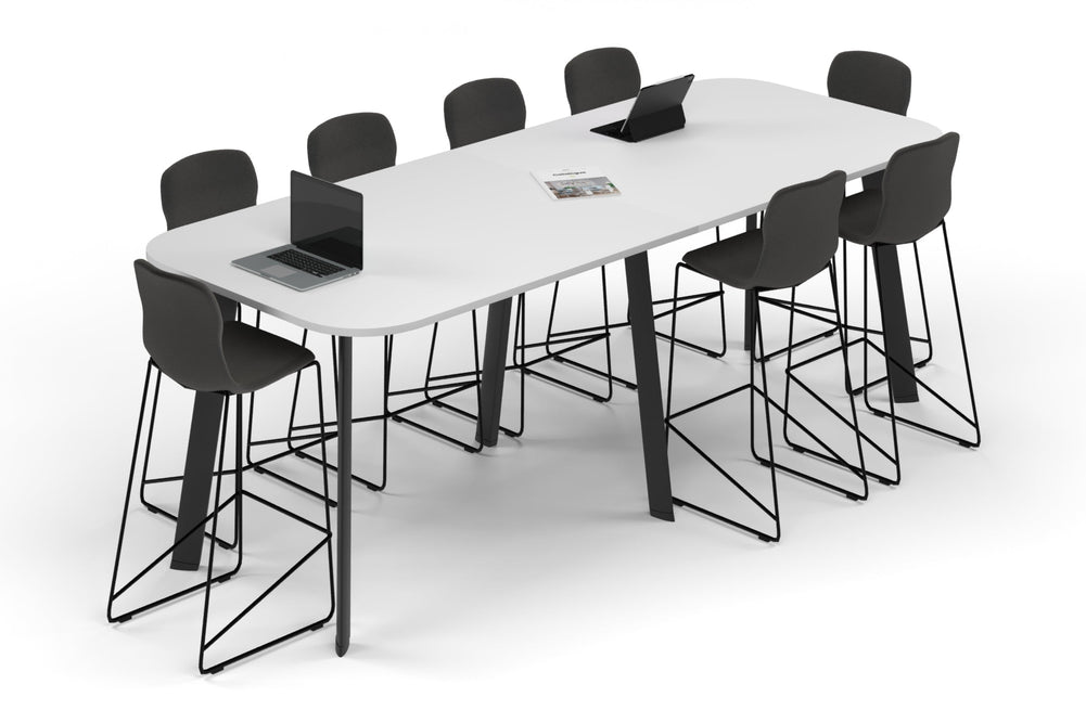 Switch Collaborative Counter High Table - Large Rounded Corners [3000L ...