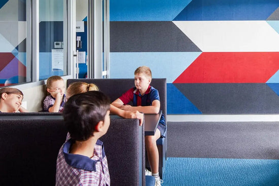 Autex Peel N Stick Tiles - Pack of 6 - Myst - Delivered in 3-5 Business Days