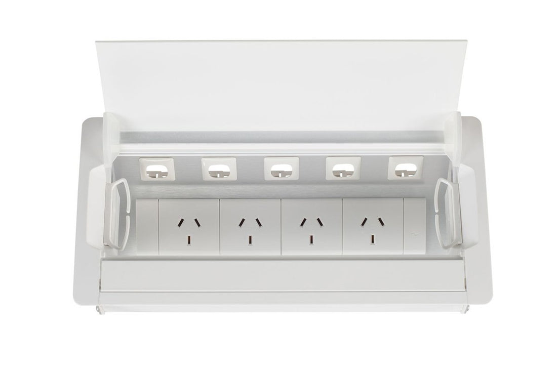 CMS Accede Single Lid - In Desk Power- 2 Power/3 data | JasonL