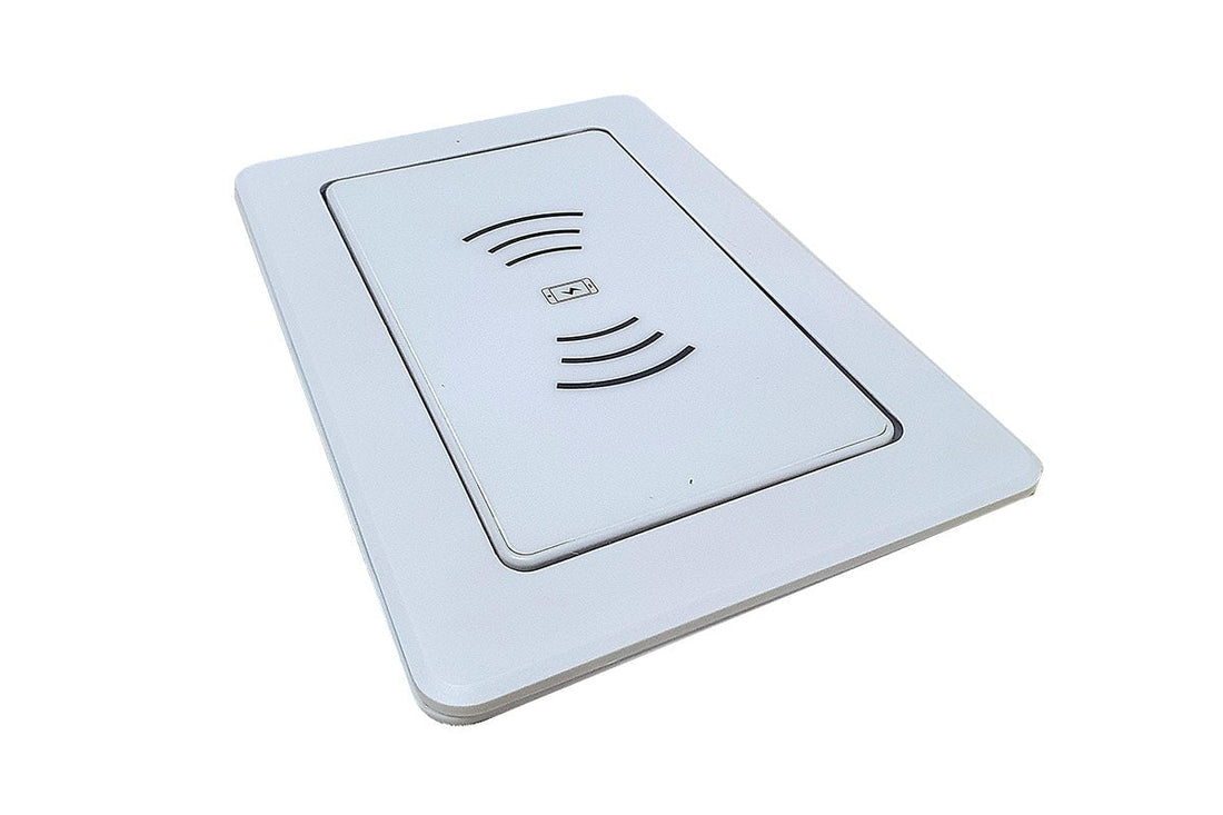 DPG Swift - In Desk Power Wireless Charging - White - Premium Design ...