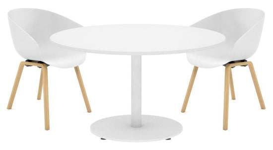 Melamine Table Top - Round [1000mm] - Maple - Premium Design ...