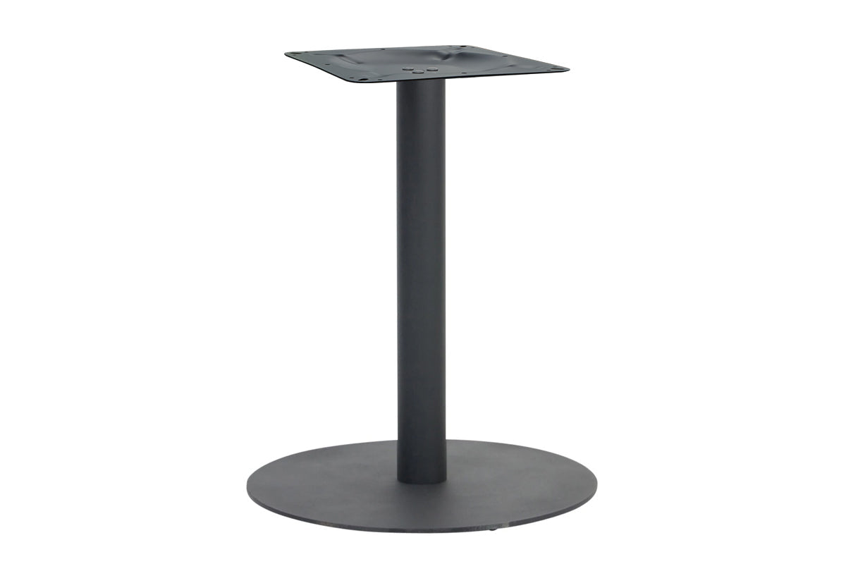 Sapphire Round Meeting Table - Disc Base [1000 mm]- 540mm Black Base ...