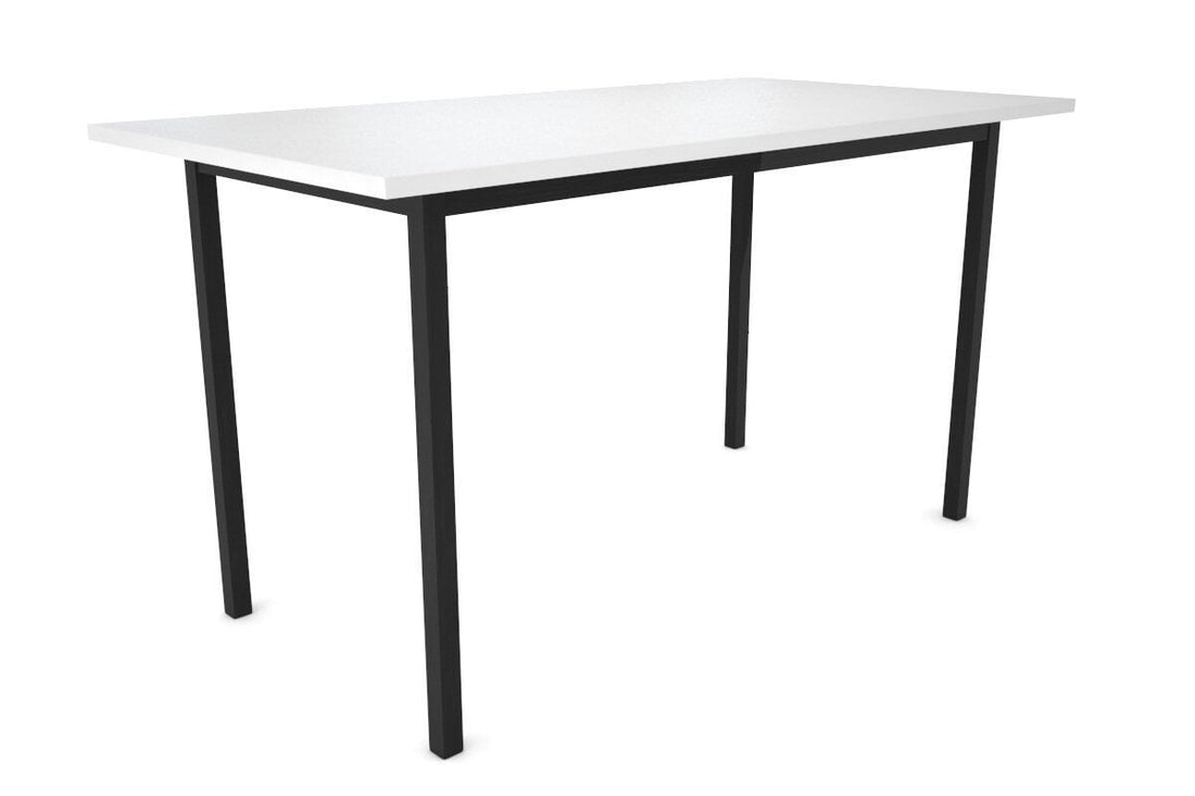 Sonic Steel Black Frame Table [1400L x 700W] - white | JasonL Office ...