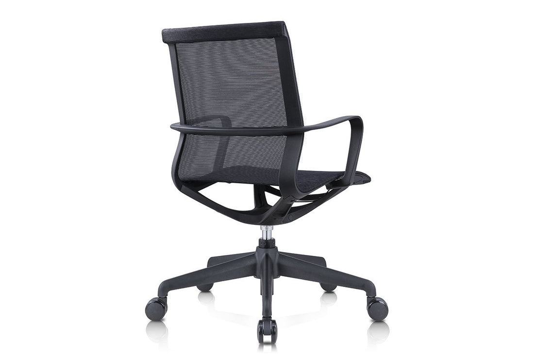 Starling Mesh Chair - Black Frame and Black Mesh | JasonL