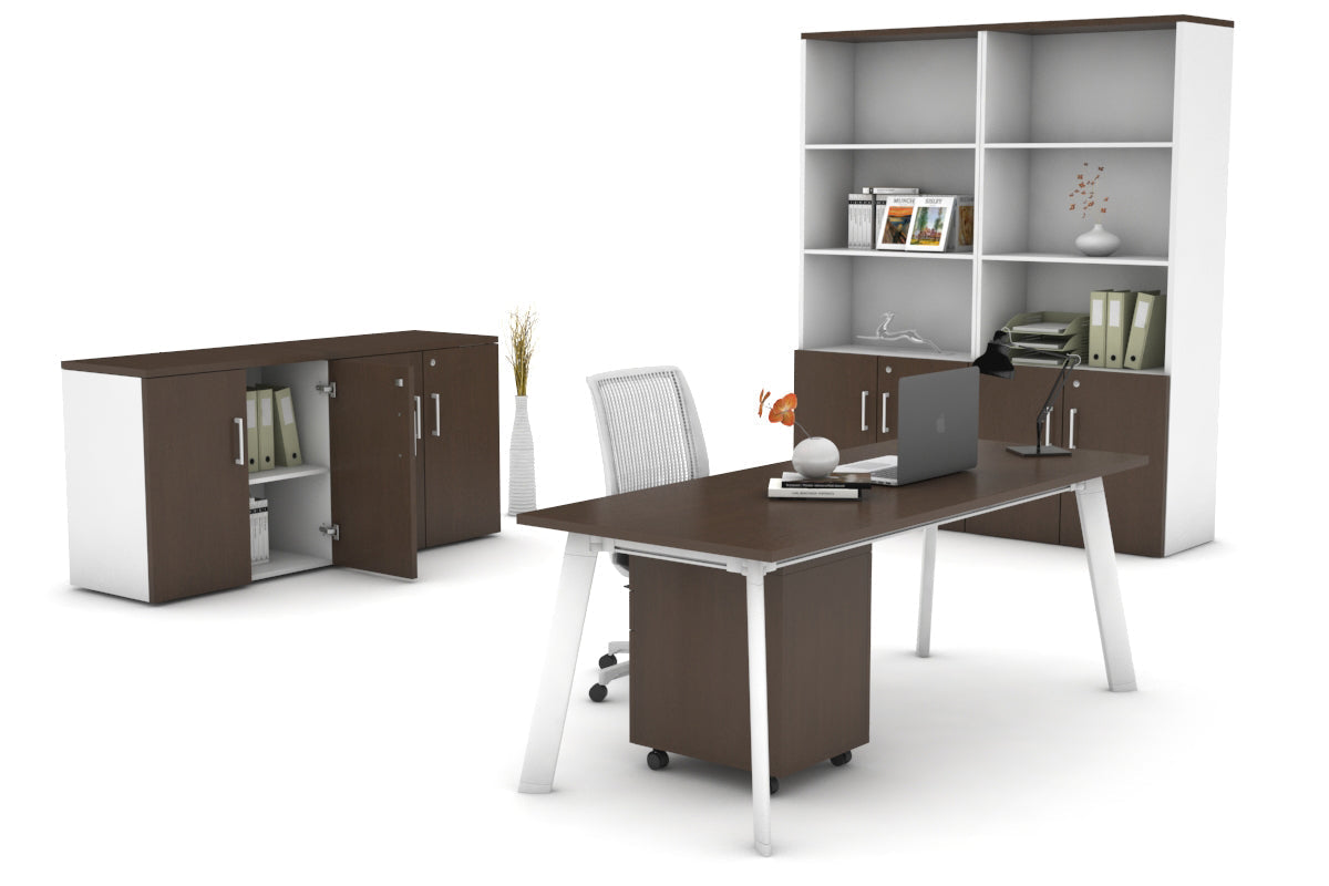 Switch Executive Desk [1200L x 700W] - White - Delivered in 3-5 ...