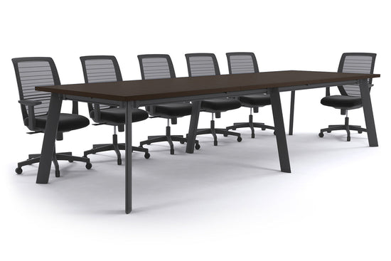 Switch Meeting Room Table [3600L x 1200W] - White - Delivered in 3-5 ...