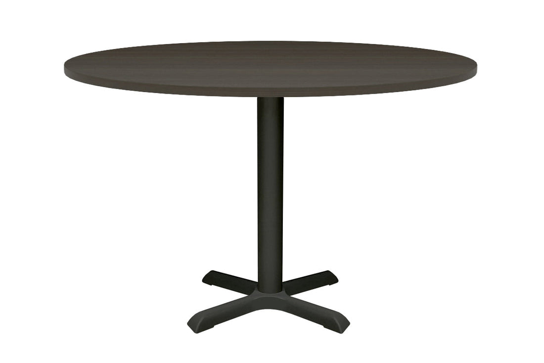 Universal Round Meeting Table [1000 mm] - Black leg,white | JasonL ...