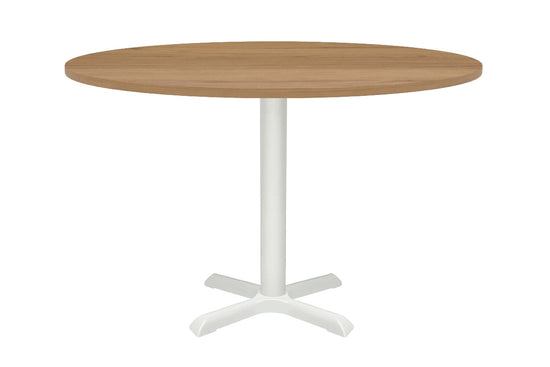 Universal Round Meeting Table [1000 mm] - Black leg,white | JasonL ...