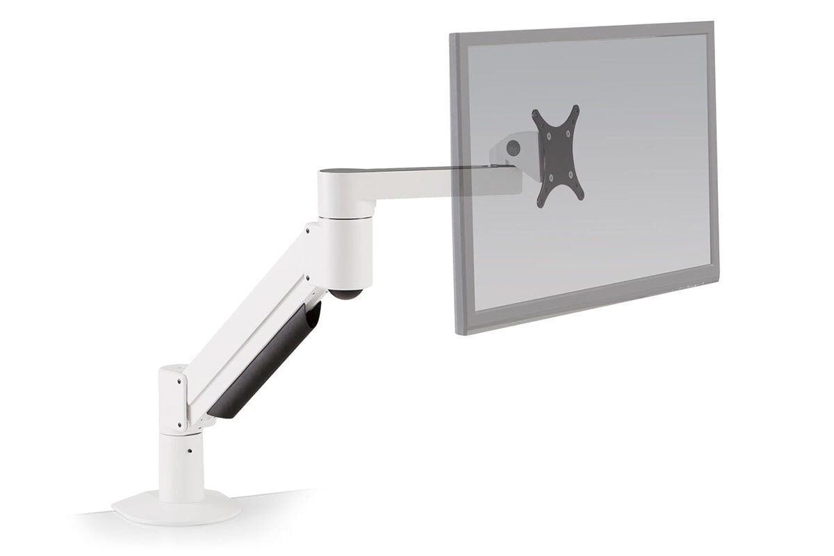 Uplifting 7500-1500 Heavy Duty Single Monitor Arm - White - Premium ...