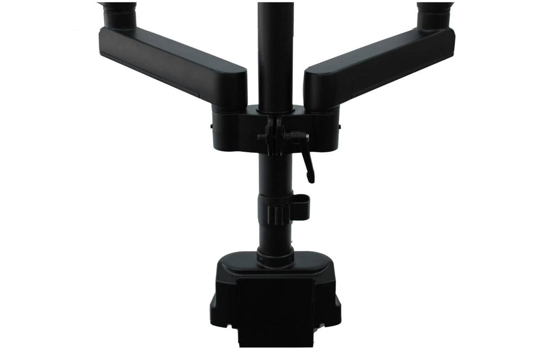 Uplifting Actiflex II Dual Static Monitor Arms and Mount - With Tray ...