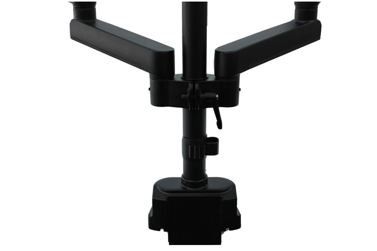 Uplifting Actiflex II Dual Static Monitor Arms and Mount - With Tray ...